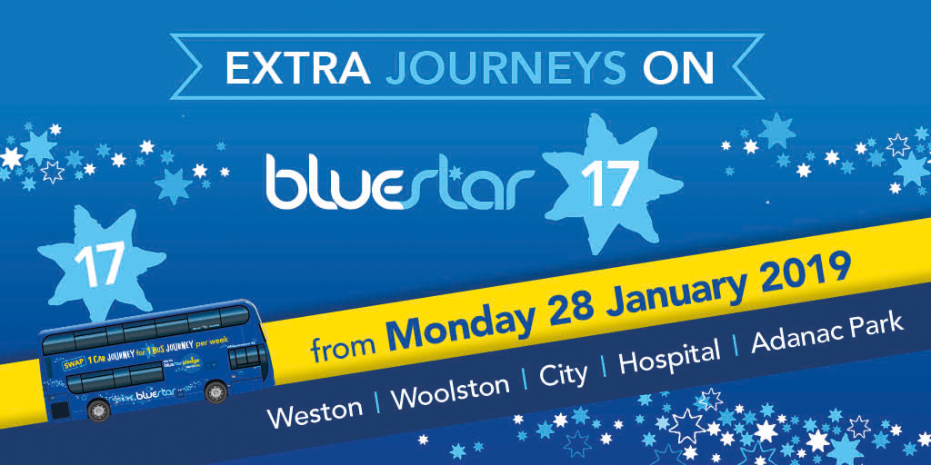 Extra Journeys on Bluestar 17 - Bluestar